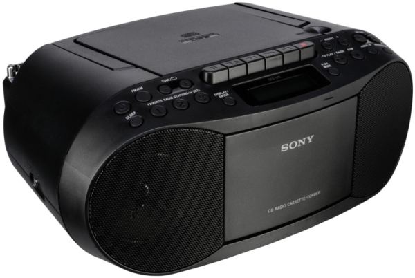 Sony Cfd-s70b Cd/casette Boombox With Radio Black - Cd player (PER.605331)