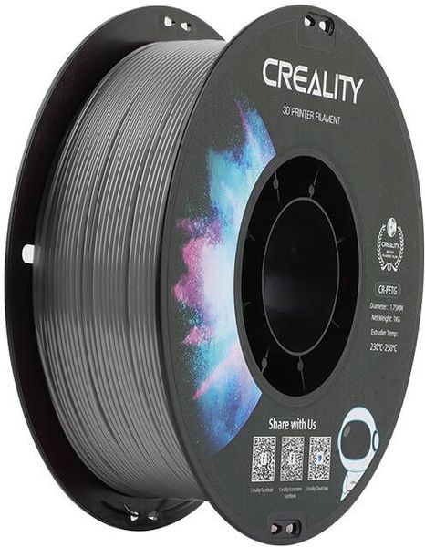 Creality cr-petg Grey 3D Printer Filament, Hard Glossy, Tensile Str ...