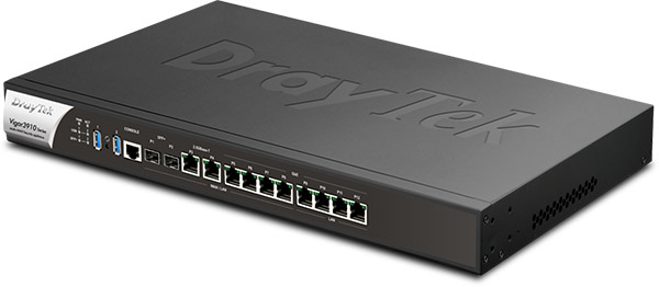 Draytek Vigor 3910 Multi-wan VPN Concentrator Router - Router (PER.611973)