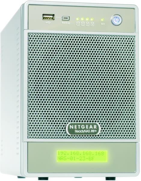 Netgear Rnd4000 Readynas NV+ 4-bay Gigabit Desktop Network Storage ...