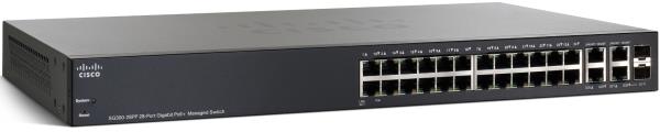 Cisco Sg300-28pp 28-port Gigabit Poe+ Managed Switch - Switch (PER.615671)