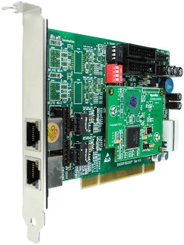 Openvox Be200p 2-port Isdn BRI PCI Card + Hardware EC Module - Voip ...