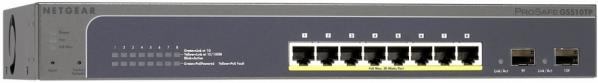 Netgear Gs510tp Prosafe 8-port 10/100/1000 POE Smart Switch With 2 ...
