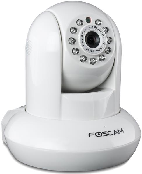 Foscam Fi8910e Indoor POE IP Camera White - Ip cameras (PER.617460)