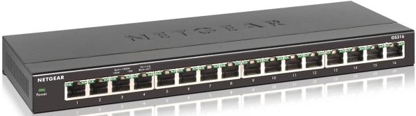Netgear Gs316 16-port Gigabit Ethernet Switch - Switch (PER.617615)
