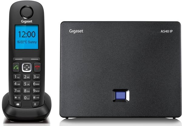 Gigaset A540 IP Cordless Voip Phone Black - Voip phones (PER.617885)