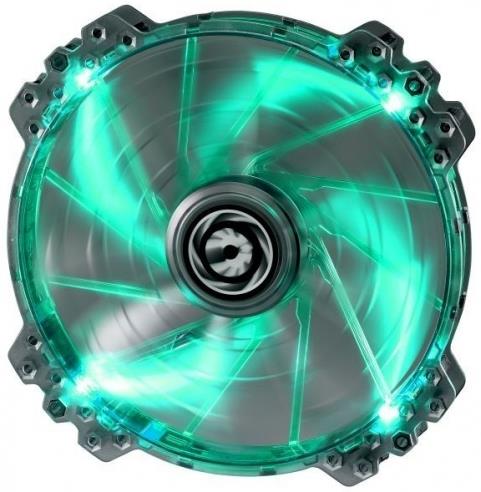Bitfenix Spectre PRO 200mm FAN Green LED - Black - Ανεμιστηρας κουτιου ...