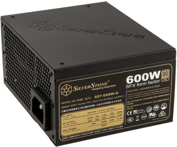 PSU Silverstone Sst-sx600-g Strider Gold Series 600w SFX - Τροφοδοτικο ...