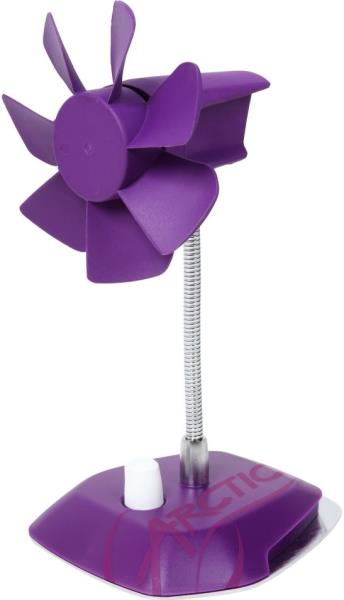 Arctic Breeze Purple USB Table FAN - Office gadgets (PER.643546)