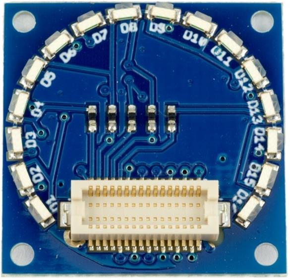 Tinyshield 16 Edge Led Board Amber Arduino Per643598