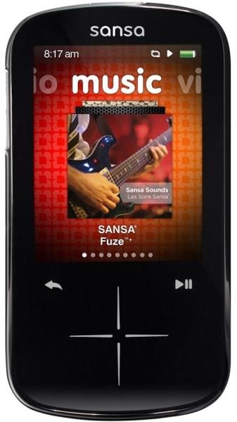 Sandisk Sansa Fuze+ 4GB Black - Mp3 player (PER.661906)