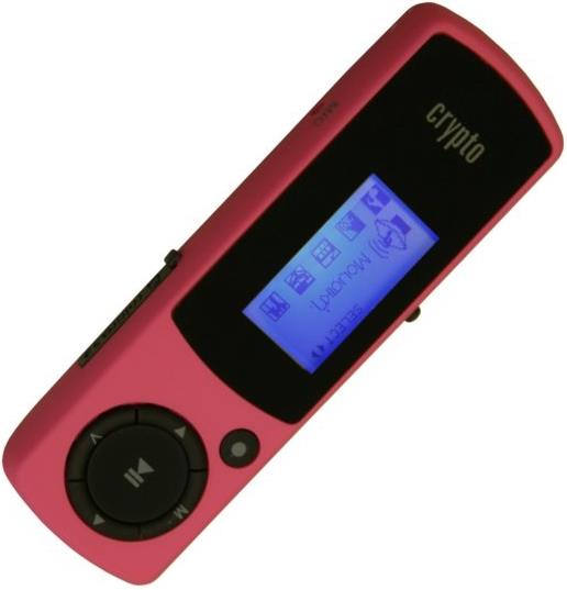 Crypto Colorline 3pro 4GB MP3 Player Pink - Mp3 player (PER.662266)