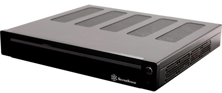 Silverstone Sst-lc19b-r Htpc Case Black - Κουτια - cases (PER.700527)