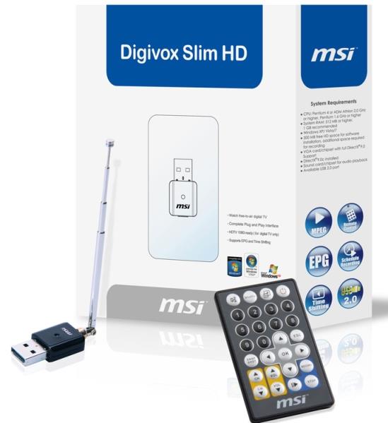 MSI Digivox Slim HD - Tv tuner (PER.702371)