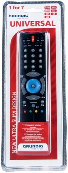 Grundig 871125231588 Universal Remote Control 7in1 - Remote control ...