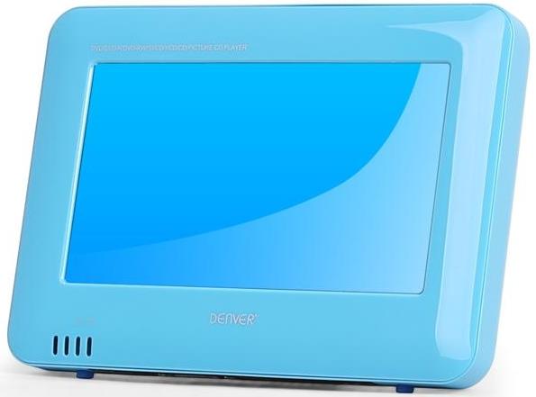 Denver Mt-752c Portable DVD Player 7'' Blue - Dvd player (PER.704445)