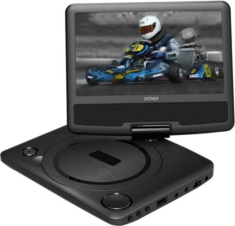 Denver Mt-783 Portable DVD Player 7'' With Swivel Function - Dvd player ...
