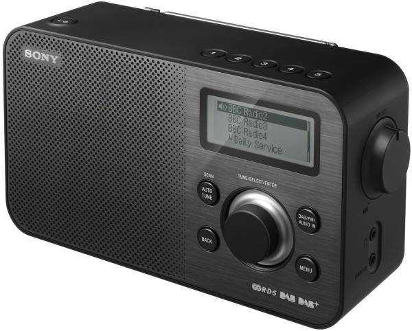 Sony Xdr-s60dbpb Portable Digital Dab/dab+ Radio Black - Radios (PER ...