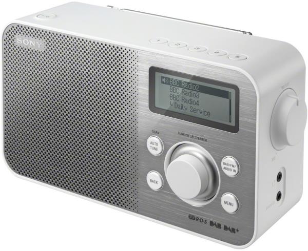 Sony Xdr-s60dbpw Portable Digital Dab/dab+ Radio White - Radios (PER ...