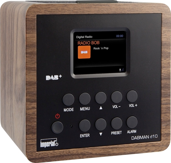 Imperial Dabman D10 Dab+ / RDS PLL UHF Radio Wood Design - Radios (PER ...