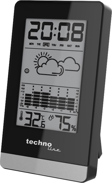 Technoline Weather Station Black Magic Presenter Ws9125 ...