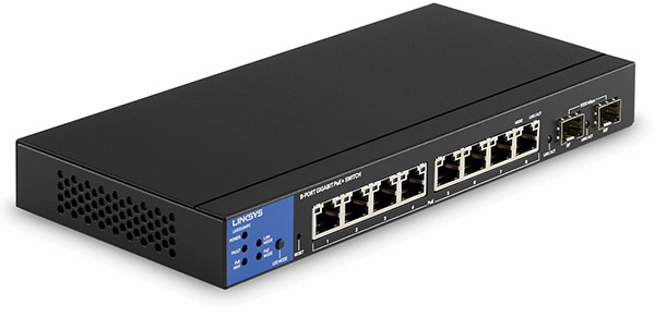 Linksys Lgs310mpc-eu 8-port Managed Gigabit Switch POE 110w - Switch (PER.709208)