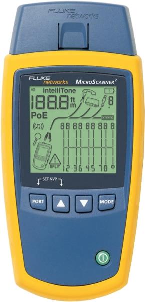 Fluke Networks Ms2-100 Microscanner2 Cable Verifier - Accessories (PER ...