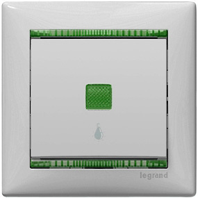 Legrand DIY Valena Μπουτον Φωτεινο Κρυσταλλο - Ηλεκτρικα (PER.752536)