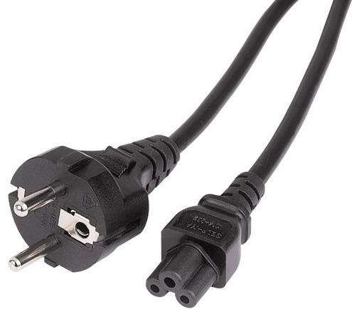 Hama 78480 Καλωδιο Τροφοδοσιας Με Γειωση - 3-pin Socket (cloverleaf) 1 ...