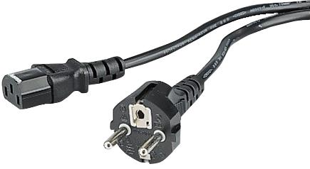 Hama 44219 Καλωδιο Τροφοδοσιας - 3-pin Socket 1.5m Black - Καλωδιο ...