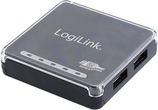 Logilink Ua0152 USB 3.0 4-port HUB With 3.5a Power Supply - Usb hub ...