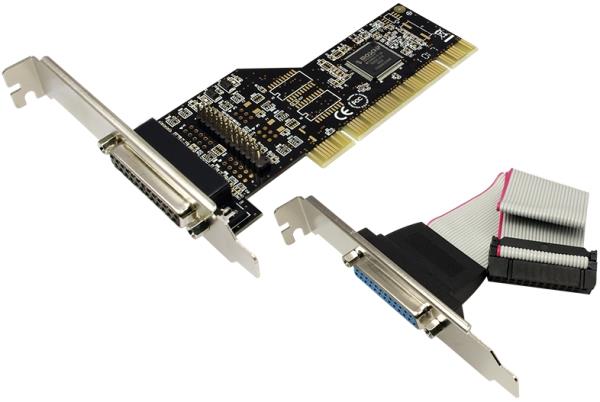 Logilink Pc0014 PCI Card 2X Parallel Port - Controller card (PER.756858)