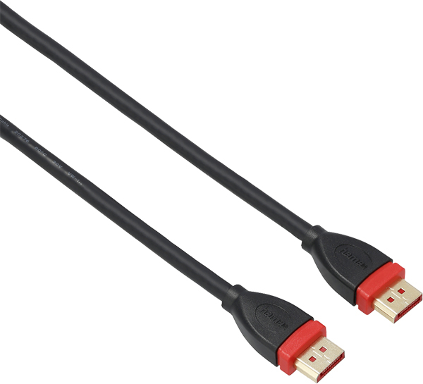 Hama 53777 Displayport Cable 8K Ultra HD Gold-plated Double-shielded 1. ...