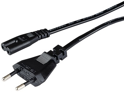 Hama 78473 Bulk-3m Καλωδιο Τροφοδοσιας 2-pin Socket Double Groove 3M ...