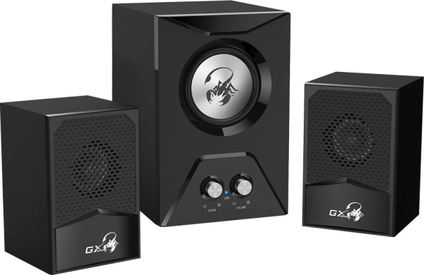 Genius Sw-g2.1 500 Wooden Subwoofer Speaker System 2.1 Black - Ηχεια ...