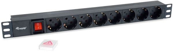 Equip 333283 8-outlet German Power Distribution Unit - Ηλεκτρικα (PER ...