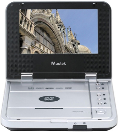 Mustek Mp72 Viewfun Portable DVD Player - Dvd player (PER.770456)