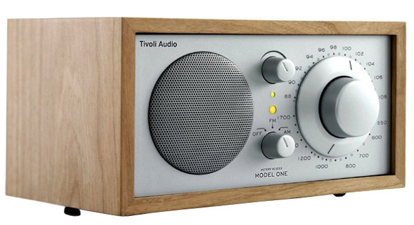 Tivoli Model ONE M1slc Classic Series Table Radio Silver/cherry ...