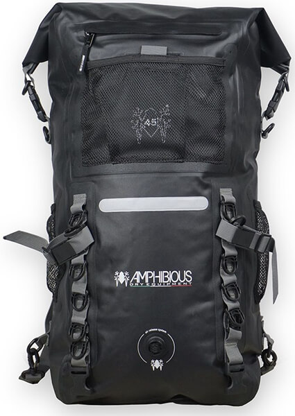 Amphibious Waterproof Backpack Overland 45L Black - Τσαντες (PER.772220)