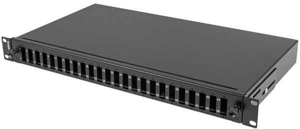 Lanberg Rackmount 19'' 1U Fiber Patch Panel 24xsc Duplex / 24xlc Quad ...