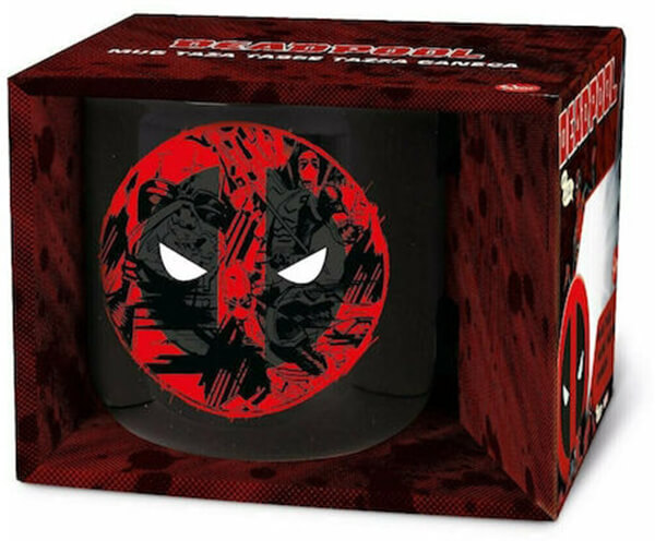 Stor Deadpool Ceramic Breakfast MUG IN Gift BOX 400ml - Gadgets ...