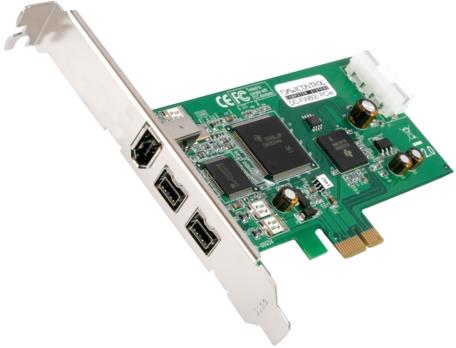 Dawicontrol Dc-fw800 3-port Firewire Controller PCI Retail - Controller ...
