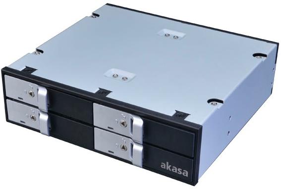 Akasa Ak-ien-02 Lokstor M22 4-bay 2.5'' Ssd/hdd Mobile Rack 3.5'' Black ...