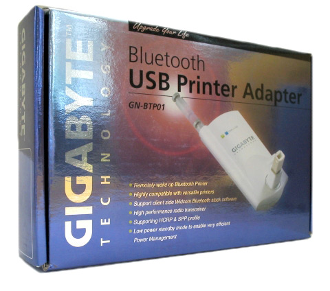 Gigabyte Bluetooth USB Printer Adapter - Print servers (PER.807001)