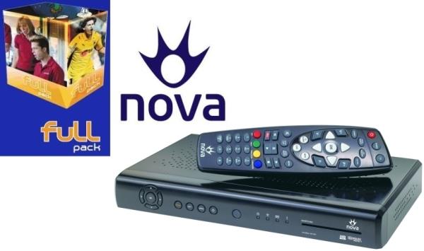 Nova Αποκωδ. Novabox HD 831 - Δορυφ. Κεραια + Nova Full Pack - - (PER.807321)