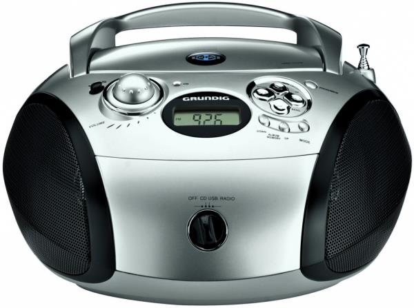 Grundig RCD 1440 Black/silver - Cd player (PER.808272)