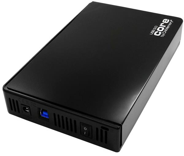 CN Memory Core 3.5'' HDD Enclosure Usb3.0 Black Bulk - Εξωτερικες θηκες ...