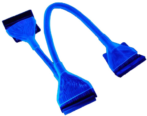 Revoltec IDE Round Cable 60cm UV Blue - Καλωδιο εσωτερικης συνδεσης ...