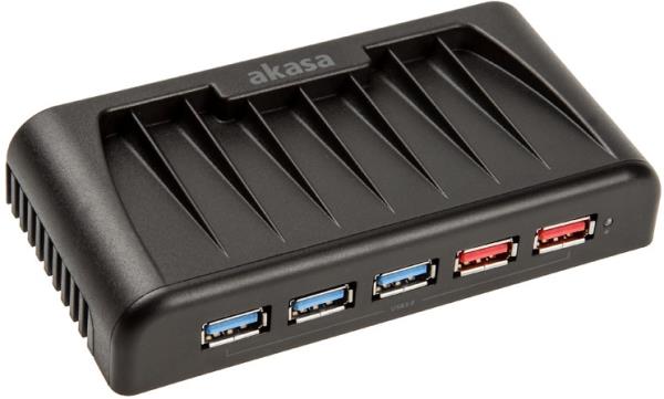 Akasa Ak-hb-11bk Connect 7 EX 7-port Usb3.0 HUB - Usb hub (PER.814384)