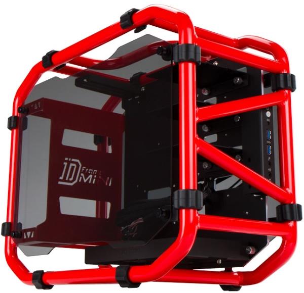 Case IN WIN D-frame Mini Mini-itx RED - Κουτια - cases (PER.814508)
